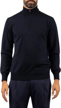 Brooksfield Pullover mit Rollkragen - - Knitwear - Herren - Blau - M