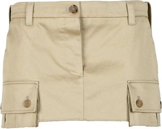 Miu Miu Damen, R&ouml;cke, Beige, SGr&ouml;&szlig;e