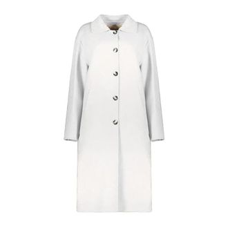 Herno Wollmantel - - Coats - Damen - Wei&szlig; - 2XL