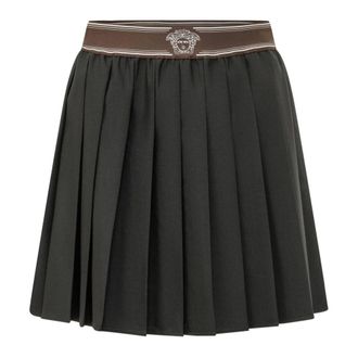 Versace Femme, Jupes, Noir, Taille: 38 FR Jupe L&eacute;g&egrave;re