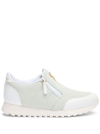Giuseppe Zanotti Ilde Run Wildleder-Sneakers - Wei&szlig;