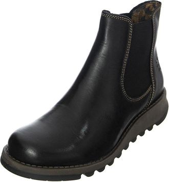FLY London Femme, Chaussures, Noir, Taille: 39 EU Bottines