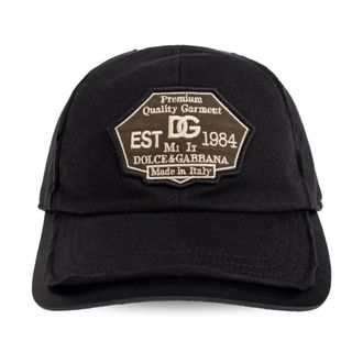 Dolce & Gabbana Homme, Accessoires, Noir, Taille: 58 CM Casquette de baseball