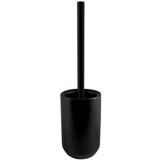 Spirella Brosse WC avec Support Céramique JARO Noir