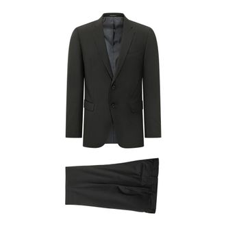 Emporio Armani Einreiher-Anzug - - Suits - Herren - Schwarzk - L