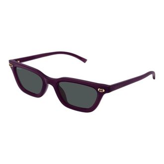 Gucci Cat-Eye-Sonnenbrille mit Rahmen - - Accessories - Damen - Lila - 50 MM