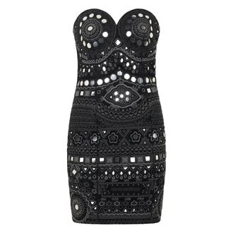Moschino Damen, Kleider, Schwarzk, XSGr&ouml;&szlig;e