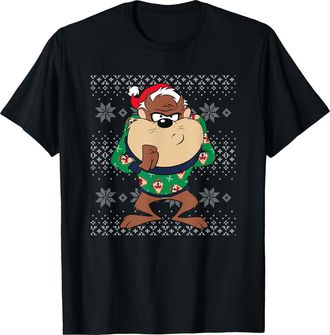 Looney Tunes Weihnachten Looney Tunes Taz T-Shirt
