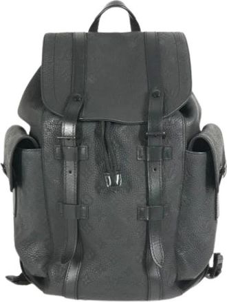 Louis Vuitton unisex, Pre-owned, Noir, Taille: ONE Size Pre-owned M55699 Backpack