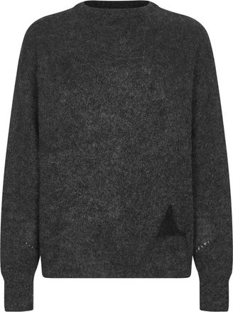 Roa Roa, Homme, Pulls, Gris, Taille: XL Pull en Mohair Gris