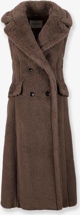 Max Mara Boario sleeveless alpaca blend coat - MAX MARA - gender_Woman