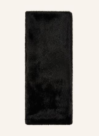 Darling Harbour Darling Harbour Kunstpelz-Schal schwarz