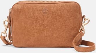 Timberland Kameratasche aus weichem Leder in Braun, Damen, Braun