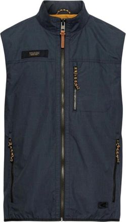 Camel Active &Auml;rmellose Weste - - Jackets - Herren - Blau - 2XL