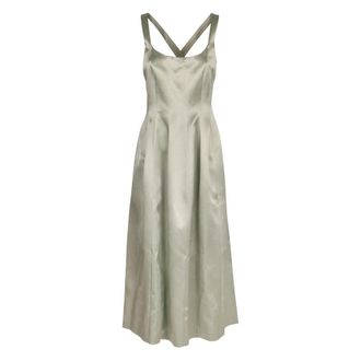 Philosophy di Lorenzo Serafini Cross Back Dress - - Dresses - Damen - Gr&uuml;n - L