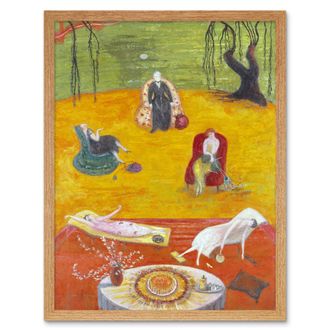 Fine Art Prints Florine Stettheimer Hitze Kunstplakat Gerahmter Druck 30x40 cm