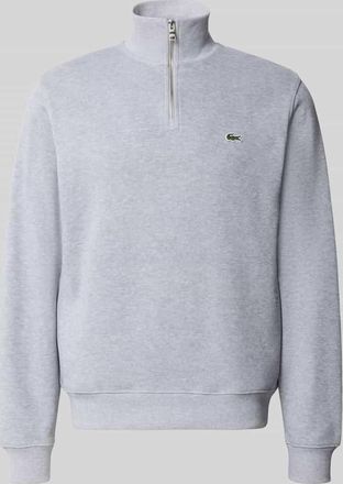 Lacoste Regular Fit Troyer aus reiner Baumwolle