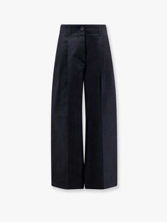 Toteme Relaxed cotton trousers - TOTEME - gender_Woman