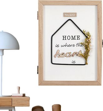 Generic Schl&uuml;sselbrett f&uuml;r die Wand mit Schrank, dekorativer Aufbewahrungskorb und Organizer | Wand-Organizer f&uuml;r Eingang und Flur, f&uuml;r Innen Schlafzimmer Flu