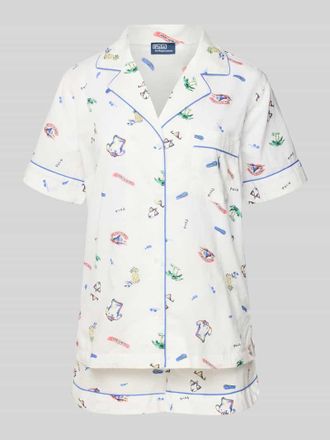 Polo Ralph Lauren Comfort Fit Pyjamal aus reiner Baumwolle