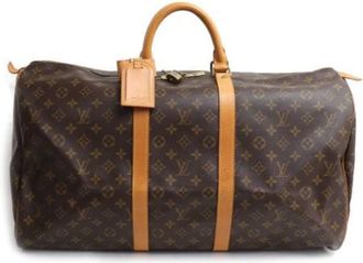 Louis Vuitton Sac Boston Pre-owned (Monogramme Vintage) - Femme - Pre-owned - Brun - Taille: ONE Size