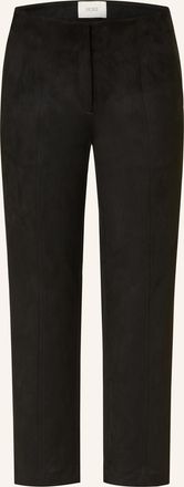 More 7/8-Hose In Lederoptik schwarz