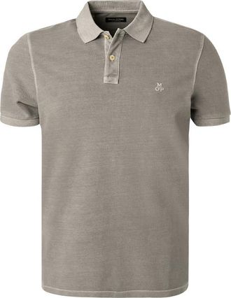 Marc O'Polo Herren Polo-Shirt grau