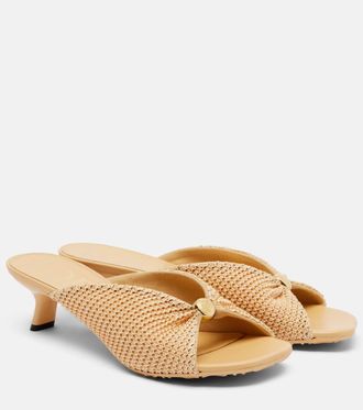 Loewe Mules Paulas Ibiza Pebble Soft