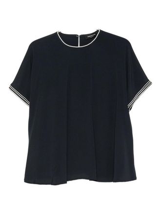 Fabiana Filippi Top - Bleu Fonc&eacute;
