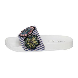 Coral Blue Femme, Chaussures, Multicolore, Taille: 37 EU Sandales en Textile pour Femmes