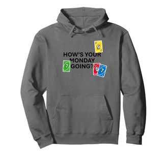 Uno Wie l&auml;uft Ihr Montag? 15.2 cm - 17.8 cm Pullover Hoodie