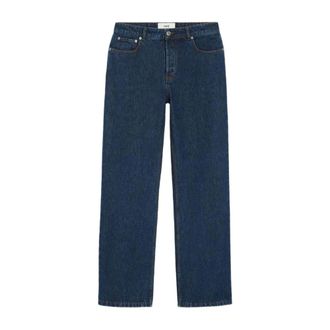 Ami Homme, Jeans, Bleu, Taille: W32 Jean Droit en Denim
