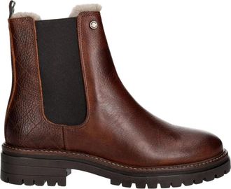 Barbour Femme, Chaussures, Brun, Taille: 39 EU Bottines Chelsea Evie &agrave; garniture en fausse fourrure
