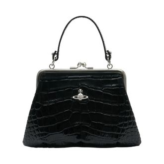 Vivienne Westwood Granny Frame Purse - - Bags - Damen - Schwarzk - ONE SIZE