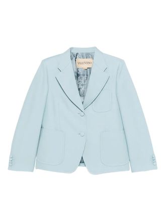 Valentino Garavani Einreihiges Sakko - Blau