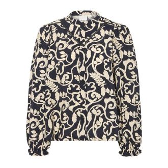 Ichi Ihlamia SH Bluser - - Blouses & Shirts - Damen - Mehrfarbig - M