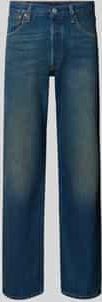 Levi's Straight Fit Jeans aus reiner Baumwolle Modell 501