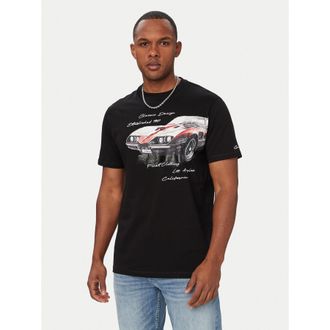 Guess T-Shirt M6YI45 K4231 Schwarz Regular Fit