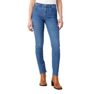 Wrangler Damen Slim Jeans, Mora, 34W / 32L