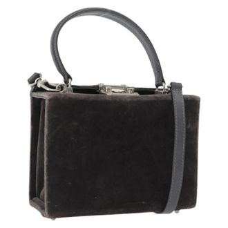 Fendi Sac Mini d&Eacute;paule Vintage Pre-owned - Femme - Pre-owned - Gris - Taille: ONE Size