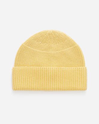 Arket Fisherman-Beanie -Gelb