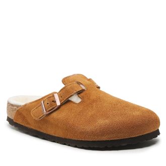Birkenstock Hausschuhe Birkenstock Boston 1001140 Braun