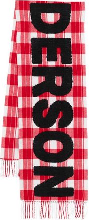 J.W.Anderson Check-pattern Scarf