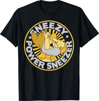 Disney Sneezy Power Sneezer-Grafik-T-Shirt in Schneewittchen T-Shirt
