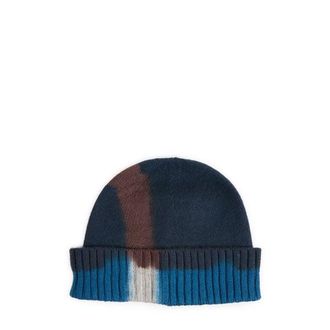 Paul Smith Bonnet multicolore en laine m&eacute;rinos