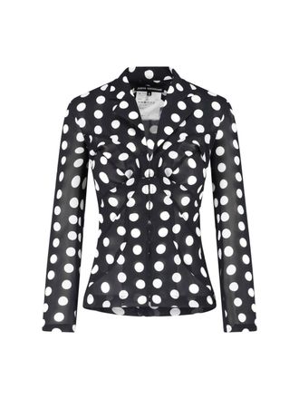 Junya Watanabe Punktmuster Hemd