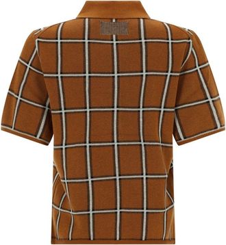 Guest In Residence Picnic Plaid Shirt - Brown