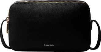 Calvin Klein Foil Logo Camera Bag - - Bags - Damen - Schwarzk - ONE SIZE