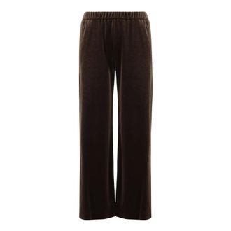 F.it Femme, Pantalons, Brun, Taille: 48 FR Pantalon en velours stretch