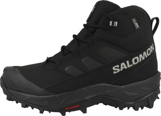 Salomon Herren Crosstrak Sneaker, Schwarz/Schwarz/Asphalt, 44.5 EU Weit